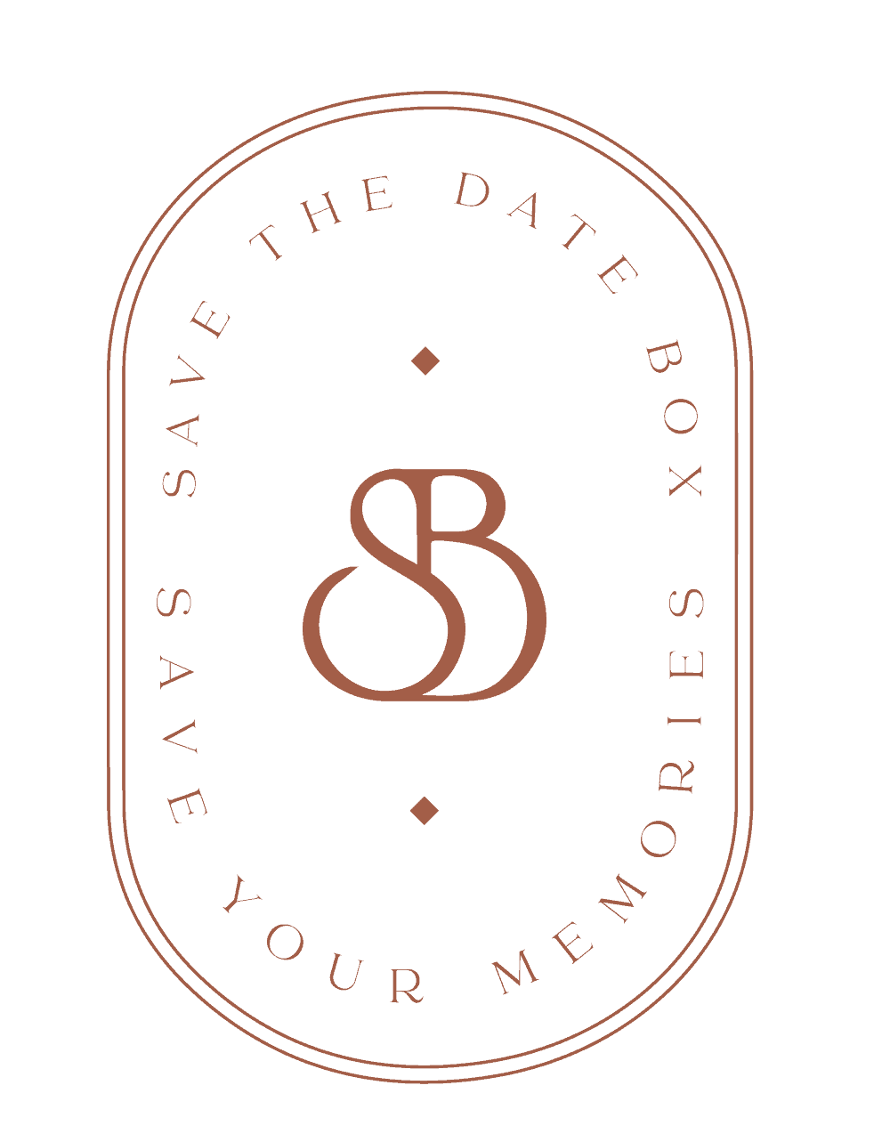 Save the date box - קופסת זיכרונות למתחתנים